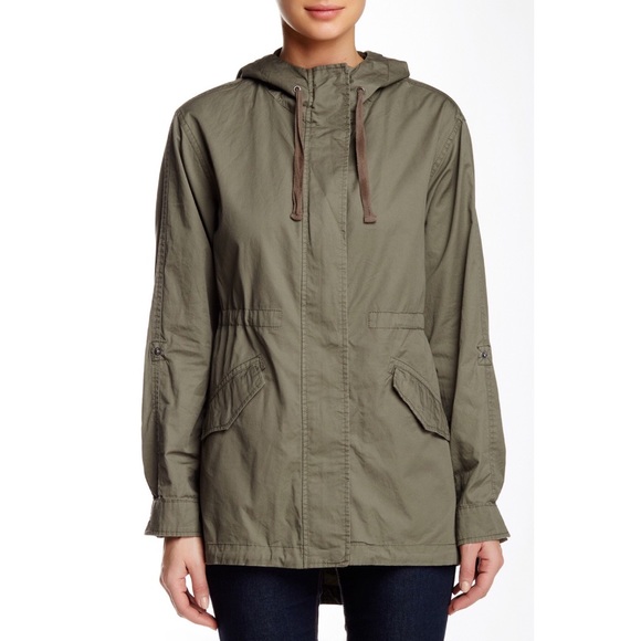 Sebby | Jackets & Coats | Sebby Olive Light Anorak Jacket | Poshmark